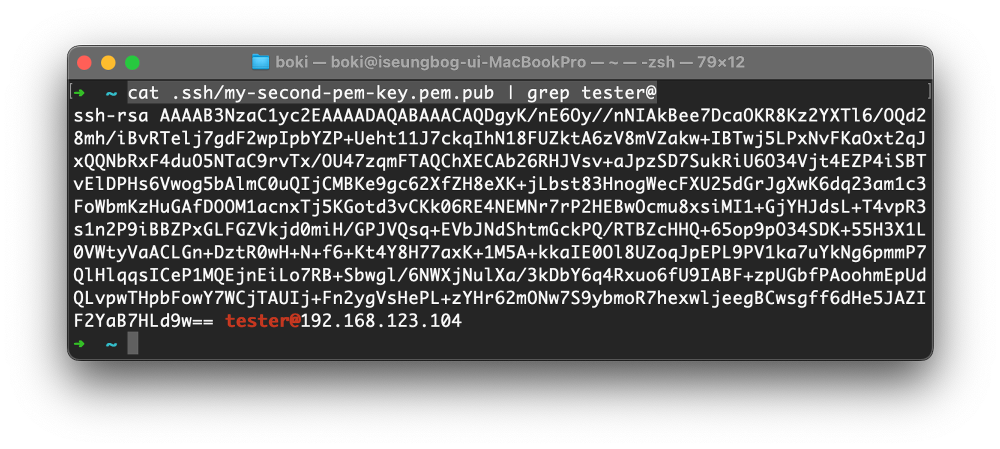 원격 서버 접속하기(3) - ssh 접속(feat. 개인키/공개키 파일 생성)