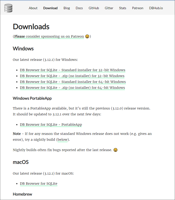 Experience !! :: DB Browser for SQLite 설치 및 Table생성하기