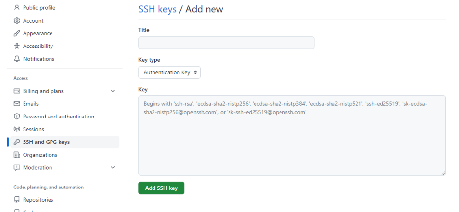 GitHub SSH key 생성하는 방법 — 진수의 개발 블로그