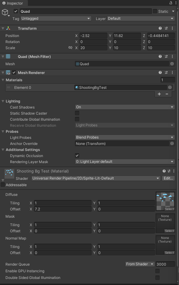 [Unity 2D] Scrolling Backgorund