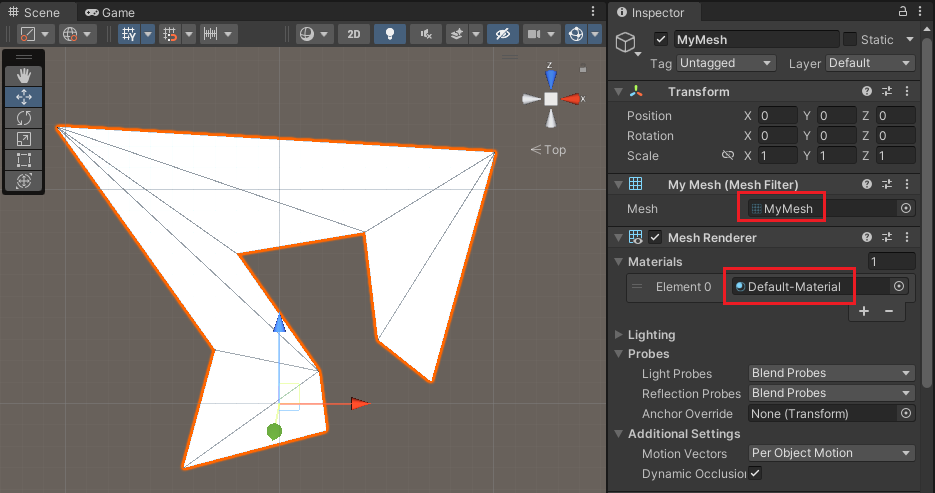 유니티 - triangles로 다각형의 원래 좌표 복구하기 (Recover the Original Coordinates of a ...