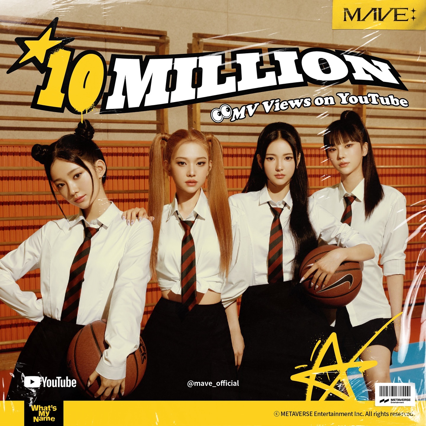 버추얼 아이돌 메이브(MAVE:) 새앨범 'What's My Name' 뮤비 1,000만뷰 돌파 / 메타버스걸그룹 파라곤: 디 오버프라임 캐릭터 출시