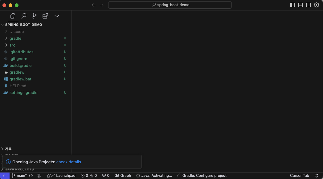 Cursor + SpringBoot 개발설정2 :: 노력하는 개발자