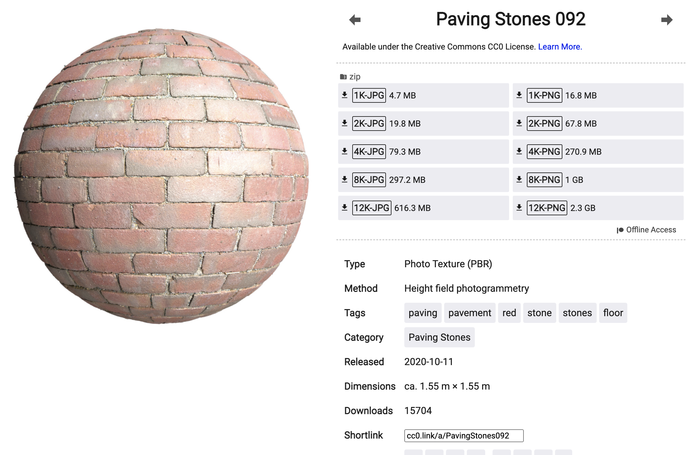 (C4d material texture 재질)퀄리티 좋고 다양한 재질이 있는 CC0 Textures