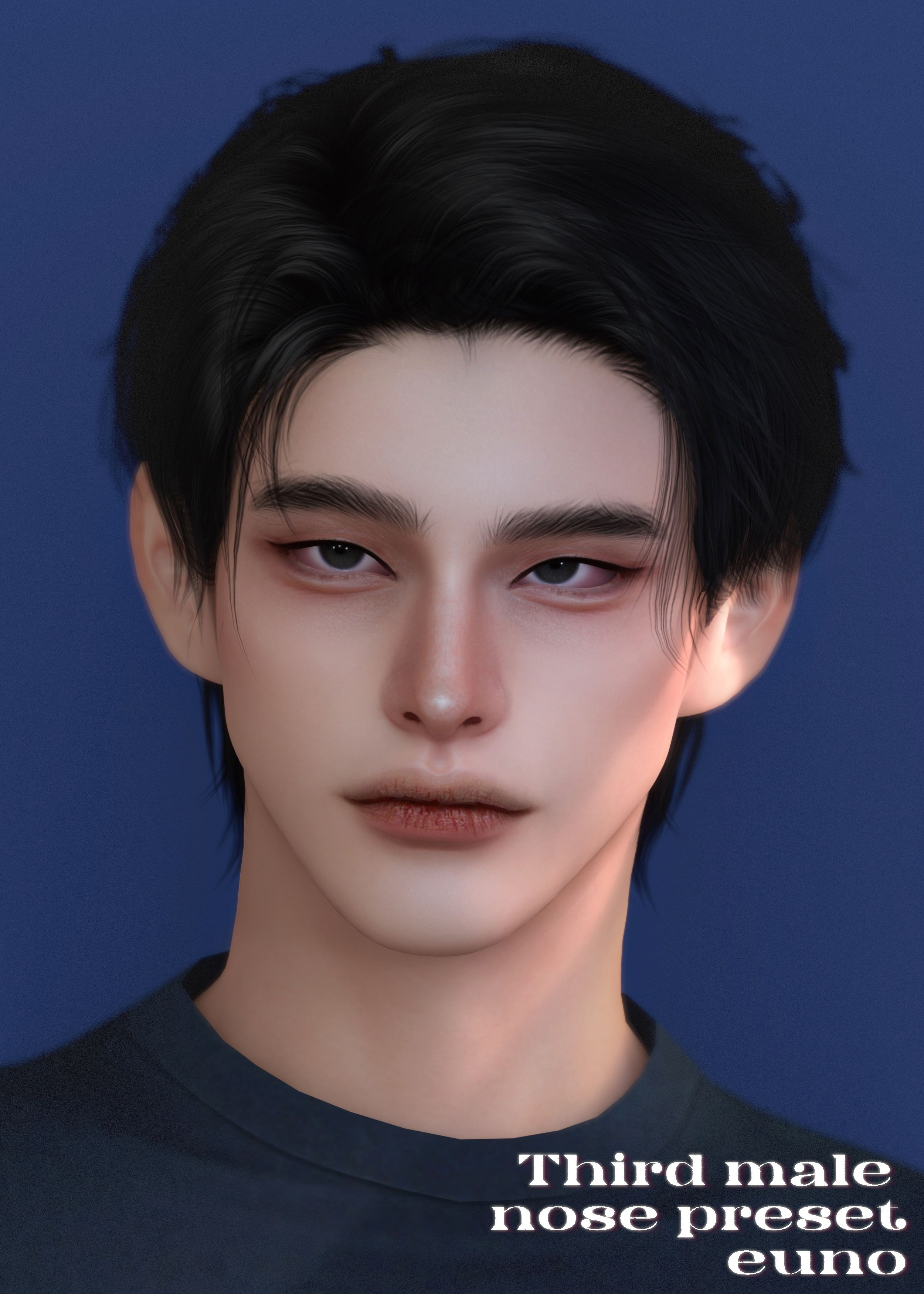 The Sims 4 CC│Male Nose Preset 1-6