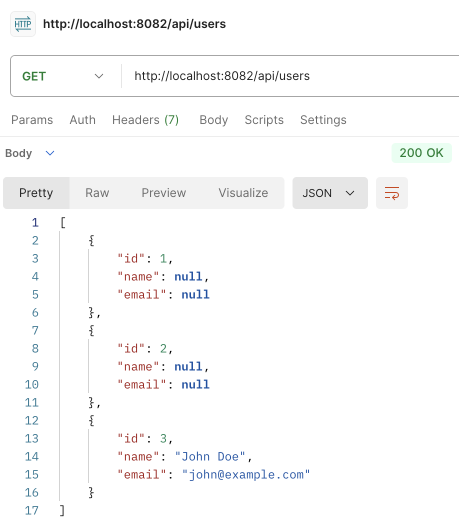 [Spring Boot] MySQL과 JPA를 이용한 REST API CRUD 구현 및 테스트